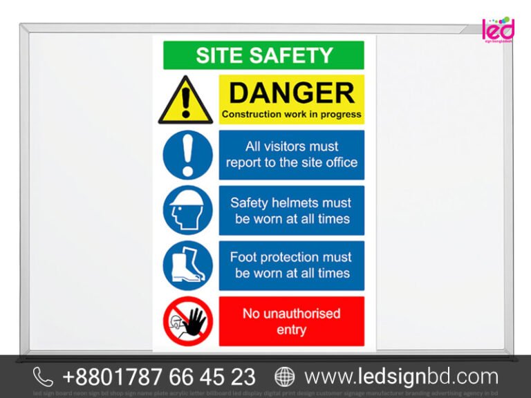 Essential Safety Signage for a Secure Environment